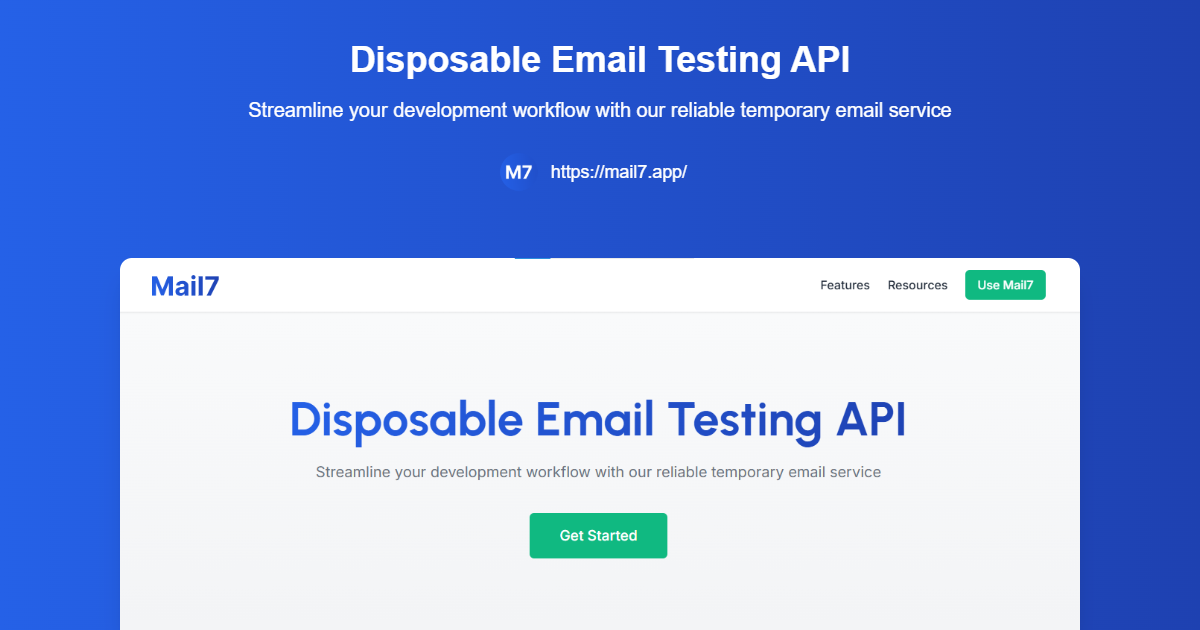 Automated Email Testing Guide - Mail7